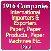 List of International Paper Machines Importers & Exporters