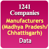 Madhya Pradesh/Chhattisgarh Manufacturing Companies List