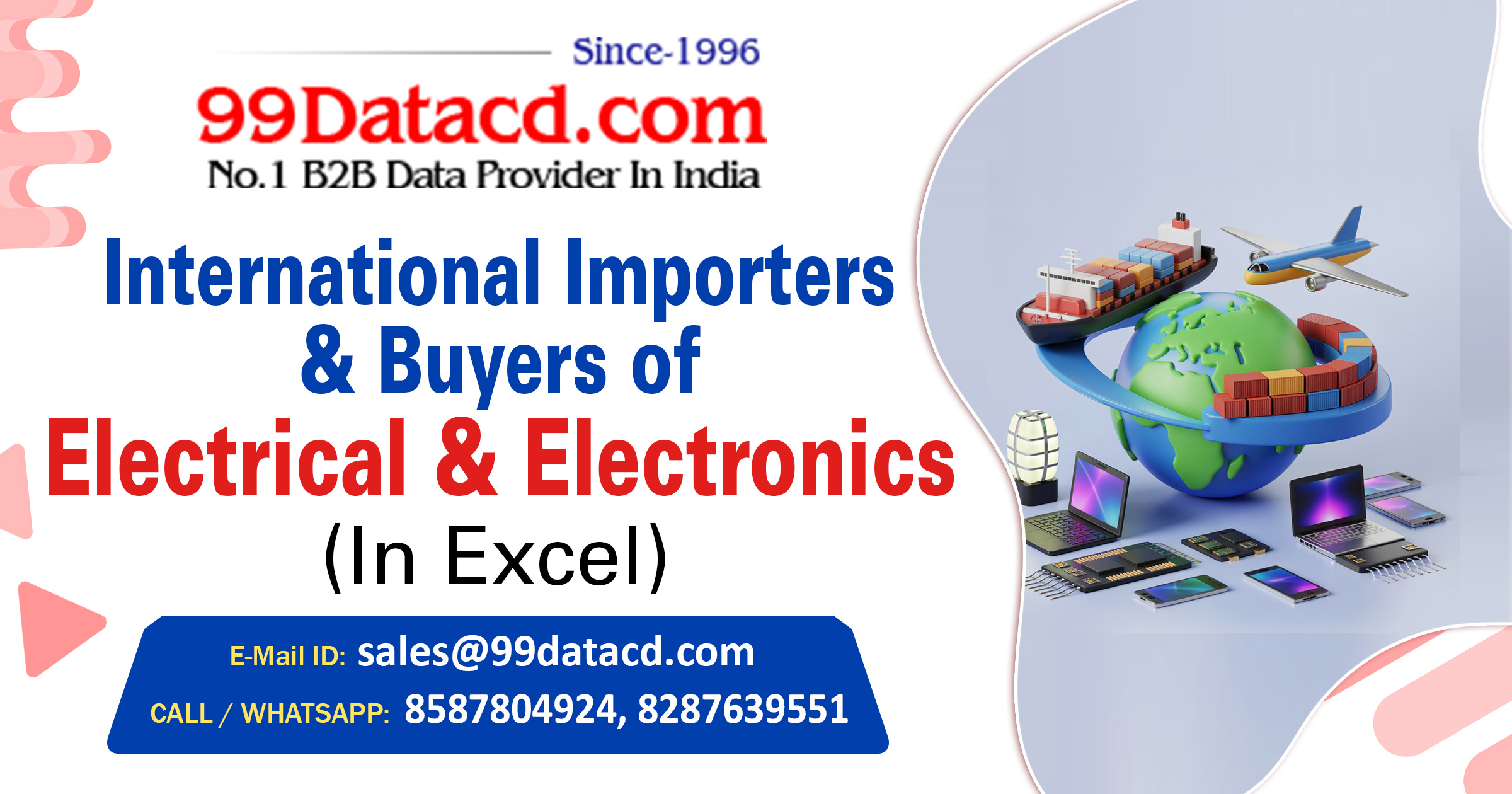 Electrical & Electronics International Importers Buyers Data