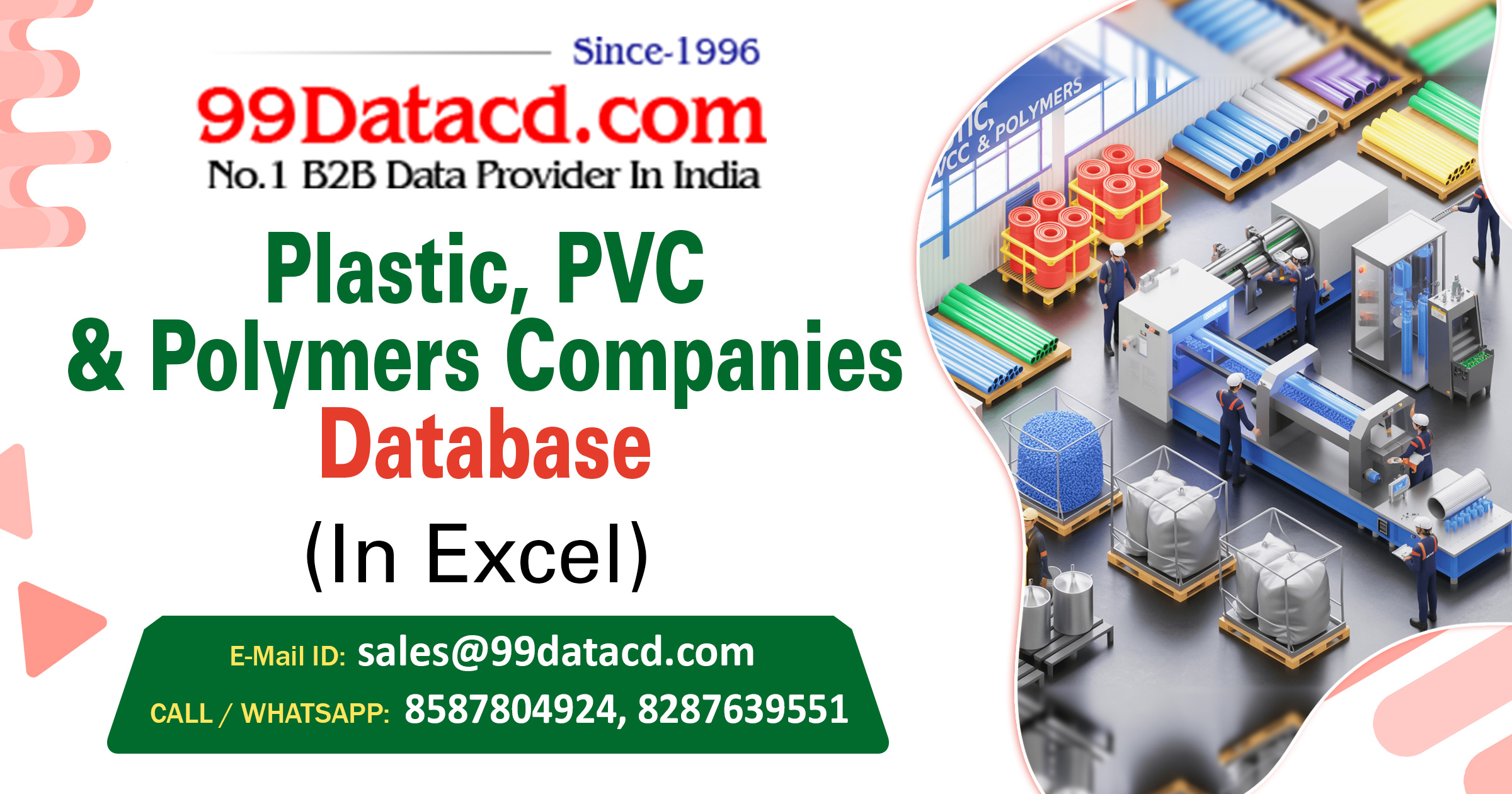 Plastic, PVC & Polymer Industry Related Database